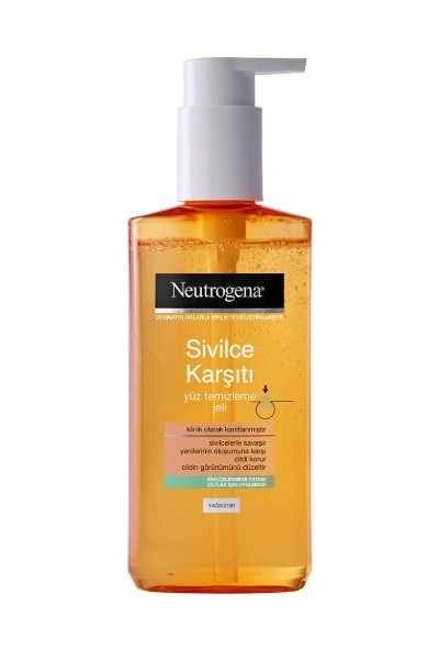 Neutrogena Sivilce Karşıtı Yüz Temizleme Jeli 200ML