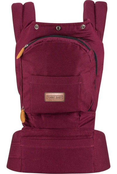 Tommybaby Angel Anatomik Bebek Kangurusu Bordo