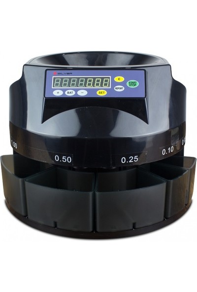 Silver Bozuk Madeni Para Sayma Makinası Silver Bozuk Madeni Para Sayma Makinası