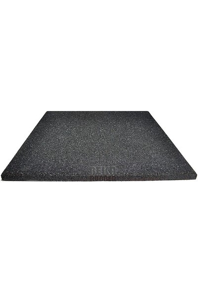 Beka Rubber Soğuk Press 100X100 cm 2 cm Siyah Fitness Kare Kauçuk Zemin Beka Rubber Soğuk Press 100X100 cm 2 cm Siyah Fitness Kare Kauçuk Zemin