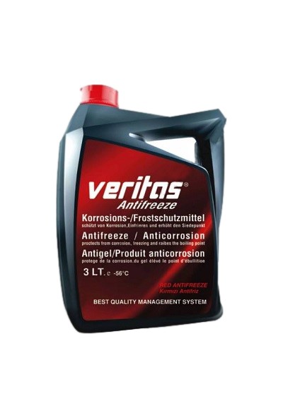 Veritas Kirmizi Antifriz -56 Derece 3 Litre Veritas Kirmizi Antifriz -56 Derece 3 Litre