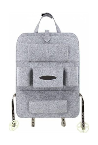 Ankaflex Araç Koltuk Arkası Eşya Düzenleyici Araba Keçe Organizer Toparlayıcı