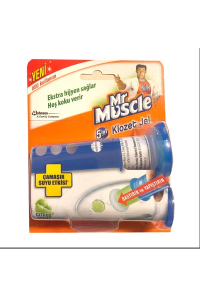 Mr Muscle Klozet Jel Çamaşır Suyu Etkili