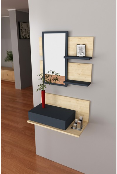 Arnetti Mimoza Dresuar Antrasit Safir