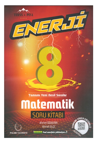 Palme Yayıncılık 8. Sınıf Matematik Enerji Soru Kitabı Palme Yayıncılık 8. Sınıf Matematik Enerji Soru Kitabı