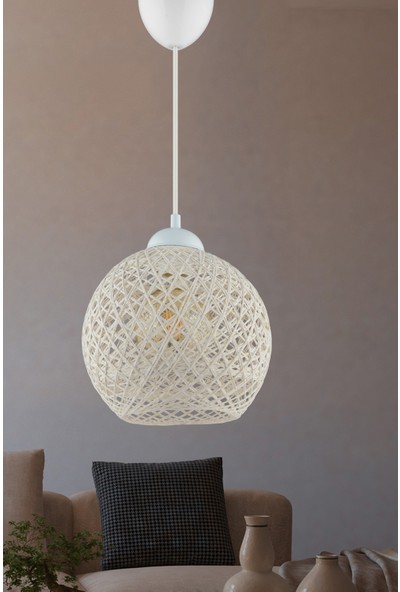 Balle Small Beyaz Sarkıt Top Avize