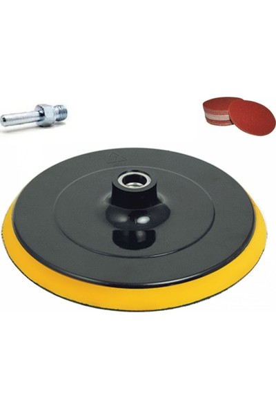 Zenger 115 Cırt Zımpara Tabanı Adaptörü ve 80 Kum Zımpara 5'li Zenger 115 Cırt Zımpara Tabanı Adaptörü ve 80 Kum Zımpara 5'li