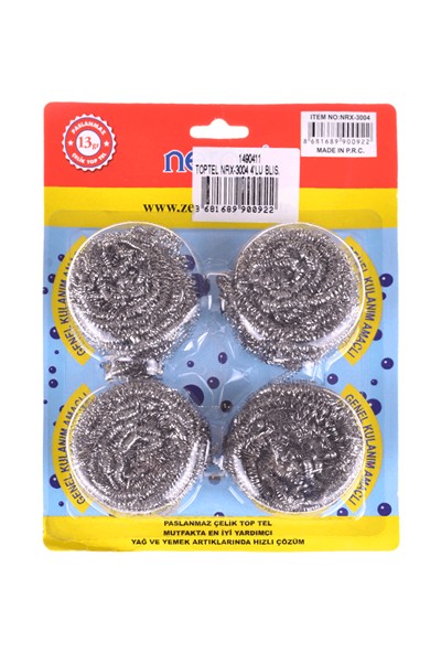 Nerox 4lü Çelik Top Tel