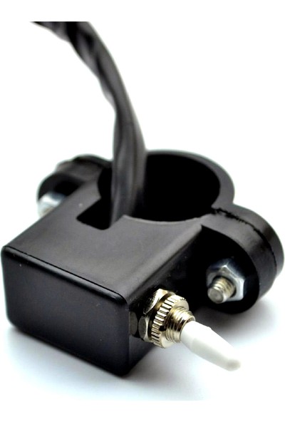 Knmaster Motosiklet Gidon Bağlantılı Beyaz Aç Kapa Butonu / Switch Knmaster Motosiklet Gidon Bağlantılı Beyaz Aç Kapa Butonu / Switch