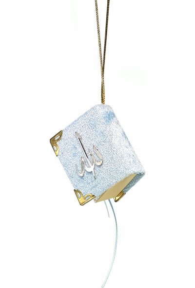 Kadife Kaplı Mini Kur'an-ı Kerim Mavi Kadife Kaplı Mini Kur'an-ı Kerim Mavi