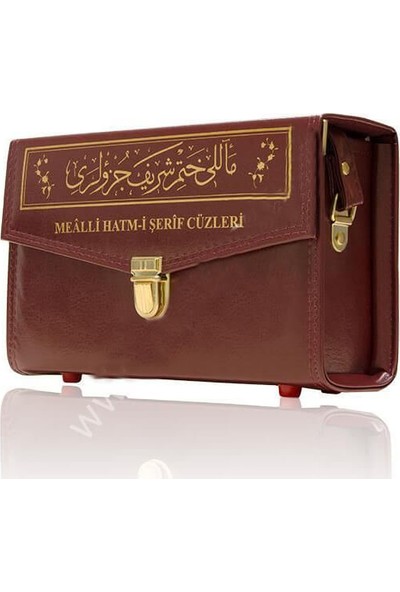 Hayrat 30 Cüz Kur'an-ı Kerim - Orta Boy (Mealli, Karton Ciltli, Çantalı) - 9.1150