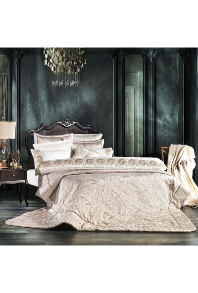 Schafer Giselle Cappicino 11 Parça Yatak Örtüsü Tekstil Çeyiz Set