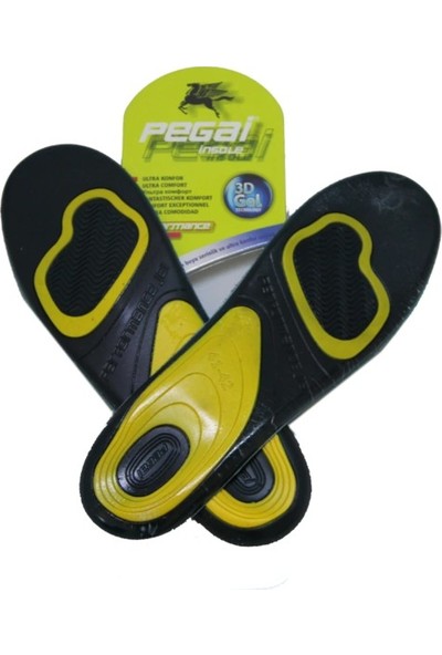 Pegai 0rtopedik Jel Tabanlık Erkek Slikon Taban Asker Malzemesi