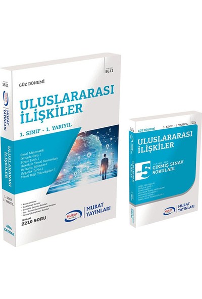 Murat Yayınları AÖF Uluslararası İlişkiler 1. Sınıf 1. Yarıyıl Güz Dönemi Konu Anlatımlı Soru Bankası Çıkmış Set Murat Yayınları AÖF Uluslararası İlişkiler 1. Sınıf 1. Yarıyıl Güz Dönemi Konu Anlatımlı Soru Bankası Çıkmış Set