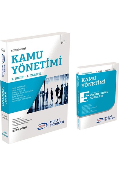 Murat Yayınları AÖF Kamu Yönetimi 1. Sınıf 1.yy Güz Tüm Dersler Konu+Çıkmış Set Murat Yayınları AÖF Kamu Yönetimi 1. Sınıf 1.yy Güz Tüm Dersler Konu+Çıkmış Set