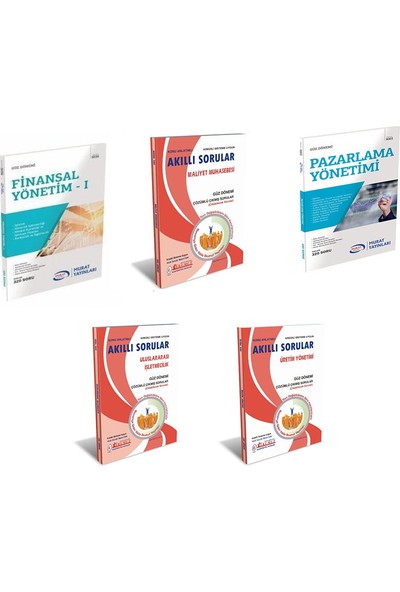 ilkumut Yayıncılık AÖF İşletme 3. Sınıf 5 Yarıyıl Güz Dönemi Konu Anlatımlı ve Soru Bankası Güncel Set ilkumut Yayıncılık AÖF İşletme 3. Sınıf 5 Yarıyıl Güz Dönemi Konu Anlatımlı ve Soru Bankası Güncel Set