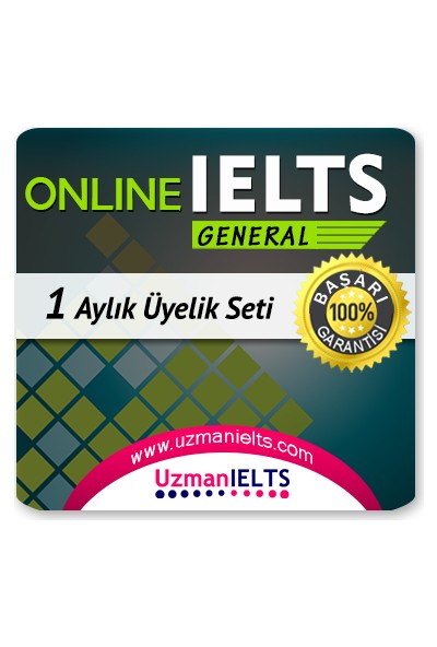 Uzmanıelts - Ielts General Online Hazırlık Eğitimi - 1 Aylık Uzmanıelts - Ielts General Online Hazırlık Eğitimi - 1 Aylık