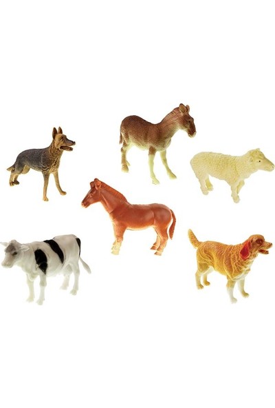 Kayyum Oyuncak Çiftlik Hayvan Serisi 6'lı