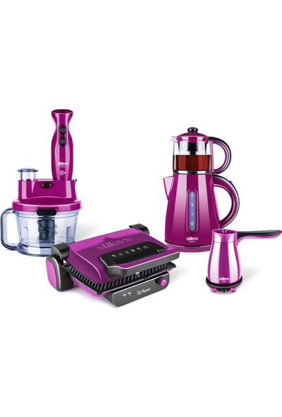 Stilevs Mor Menekşeler Serisi Çeyiz Seti