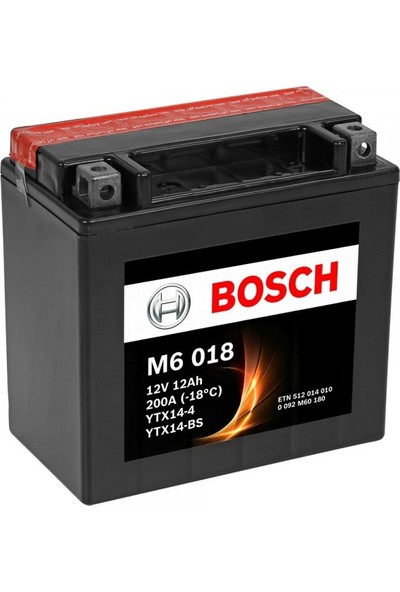 Bosch Motosiklet Aküsü M6 018 - YTX14-4, YTX14-BS Bosch Motosiklet Aküsü M6 018 - YTX14-4, YTX14-BS