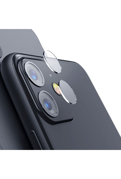 Microcase Apple iPhone 11 Kamera Camı Lens Koruyucu Nano Esnek Film Microcase Apple iPhone 11 Kamera Camı Lens Koruyucu Nano Esnek Film