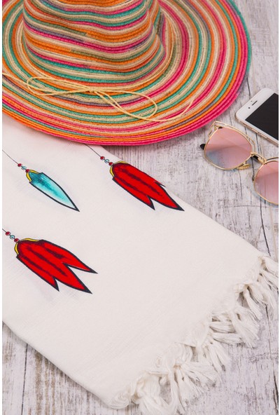 Varol Bambu Peştamal Plaj Havlusu - Purple Owl Varol Bambu Peştamal Plaj Havlusu - Purple Owl