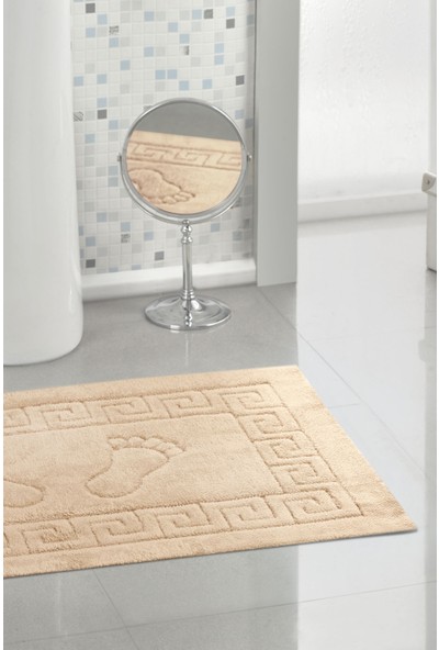Varol Kaymaz Taban Banyo Paspası - Bej 2 Adet Varol Kaymaz Taban Banyo Paspası - Bej 2 Adet