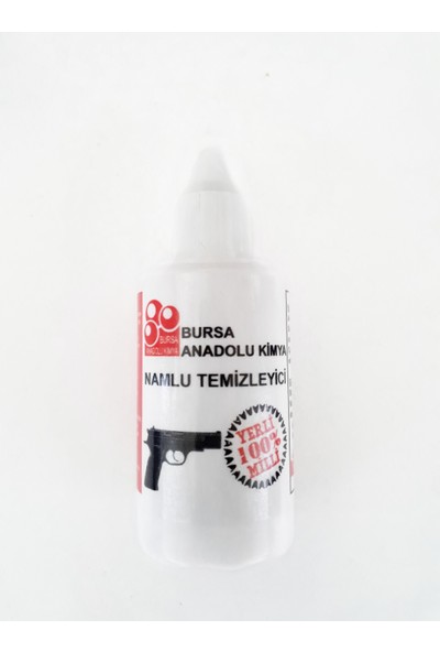 Bak Kimya Namlu Temizleyici 50 cc Bak Kimya Namlu Temizleyici 50 cc