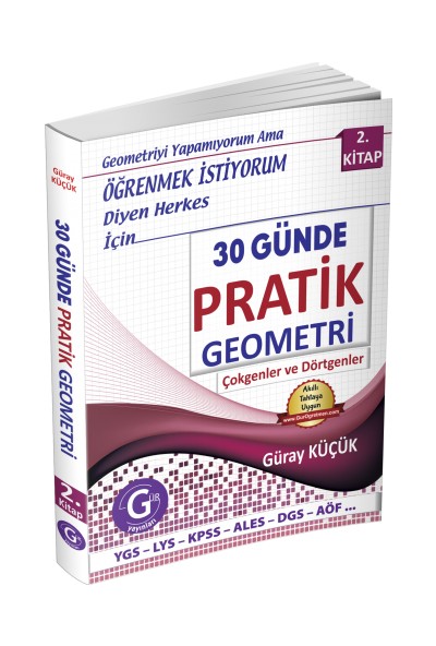 Gür Yayınları 30 Günde Pratik Geometri 2.kitap