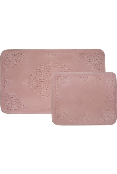 Karaca Home Damila Pudra 2 Parça Banyo Paspası