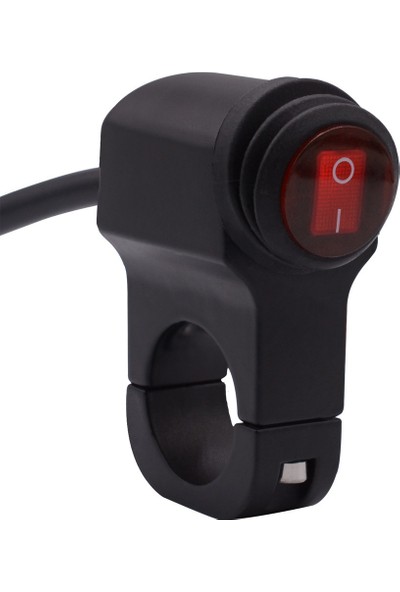 Knmaster Motosiklet Gidon Tipi Körüklü Aç Kapa Butonu