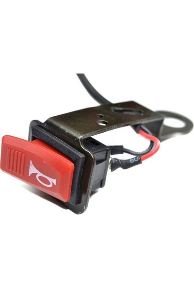 Knmaster Motosiklet Ayna Ayağına Takılabilir Bas Çek Butonu Knmaster Motosiklet Ayna Ayağına Takılabilir Bas Çek Butonu