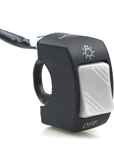 Knmaster Motosiklet Sis Farı Aç Kapa Düğmesi / Butonu / Gri Knmaster Motosiklet Sis Farı Aç Kapa Düğmesi / Butonu / Gri