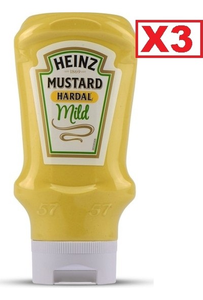 Heinz Hardal Mild 445 gr x 3'lü