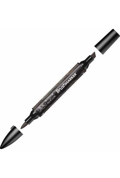 Winsor & Newton Winsor&Newton Brush Marker, Warm Grey 5 129 (Wg5)