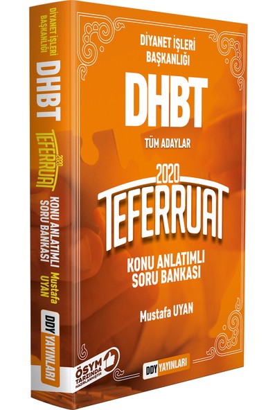 Ddy Yayınları DHBT 2020 Teferruat Serisi Konu Anlatımlı Soru Bankası Ddy Yayınları DHBT 2020 Teferruat Serisi Konu Anlatımlı Soru Bankası