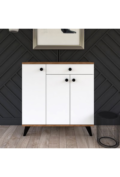 Tocco 1007 Paris 3 Kapaklı Tek Çekmeceli Ayakkabılık Tocco 1007 Paris 3 Kapaklı Tek Çekmeceli Ayakkabılık