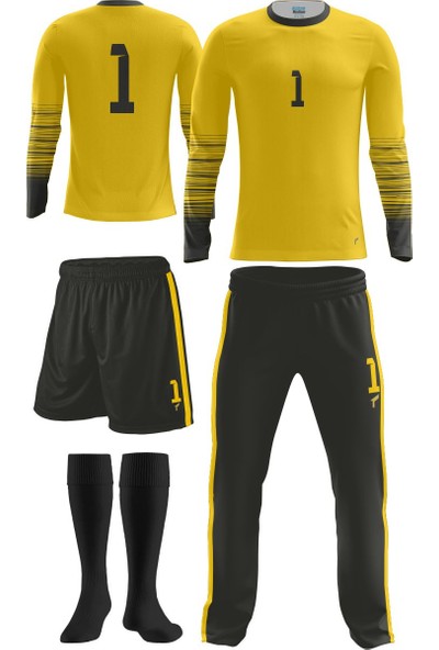 Freysport Active Sarı Kaleci Forması Forma Uzun Alt Şort Çorap Freysport Active Sarı Kaleci Forması Forma Uzun Alt Şort Çorap