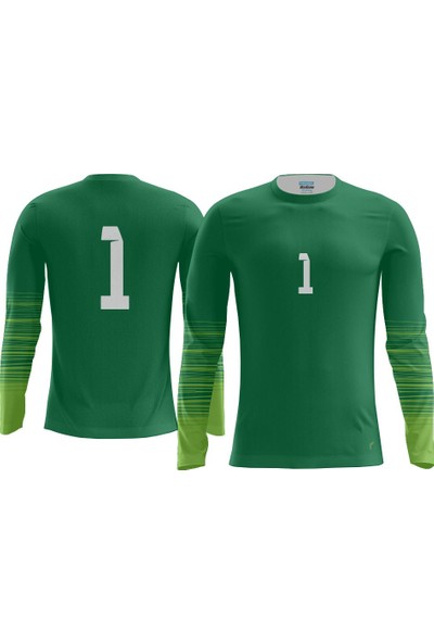 Freysport Active Yeşil Kaleci Forması Sünger Takviyeli Kaleci Kazağı