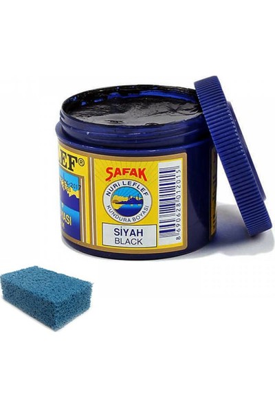 Nuri Leflef Siyah Ayakkabı Boyası Uygulama Süngeri Hediyeli 711852