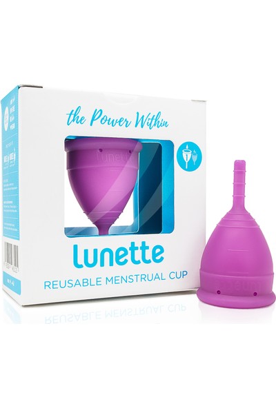 Lunette Adet Kabı- Model 1 Mor Renk Menstrual Kap Lunette Adet Kabı- Model 1 Mor Renk Menstrual Kap