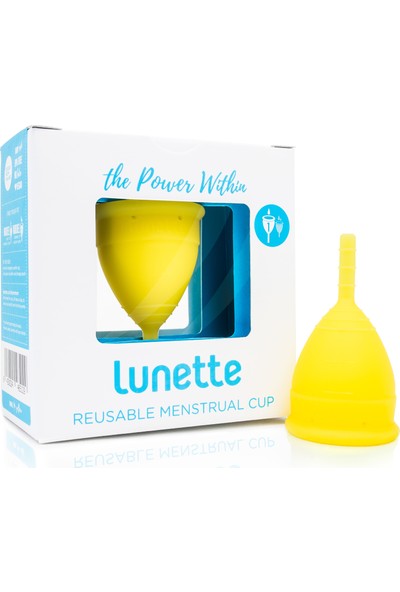 Lunette Adet Kabı- Model 1 Sarı Renk Menstrual Kap Lunette Adet Kabı- Model 1 Sarı Renk Menstrual Kap