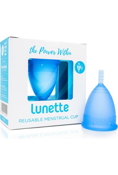 Lunette Adet Kabı- Model 2 Mavi Renk Menstrual Kap Lunette Adet Kabı- Model 2 Mavi Renk Menstrual Kap