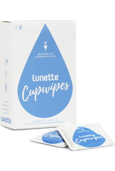 Lunette Adet Kabı Temizleme Mendili - Lunette Menstrual Kap Lunette Adet Kabı Temizleme Mendili - Lunette Menstrual Kap