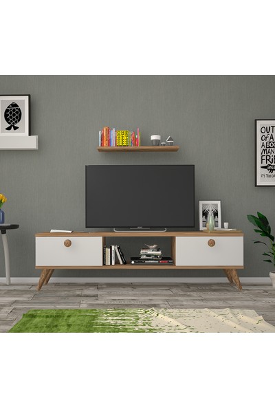Ankara Mobilya Bena Mobilya Emre Atlantik Çam Beyaz 140 cm Tv Sehpası Ankara Mobilya Bena Mobilya Emre Atlantik Çam Beyaz 140 cm Tv Sehpası