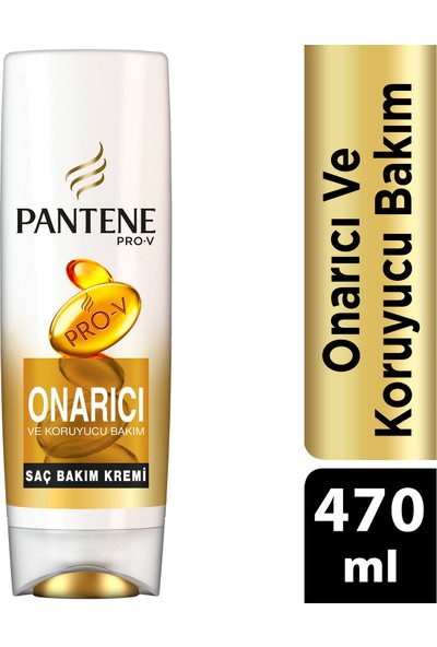 Pantene Onarıcı ve Koruyucu Bakım 470 ml Saç Bakım Kremi Pantene Onarıcı ve Koruyucu Bakım 470 ml Saç Bakım Kremi