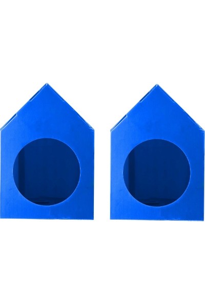 Maskot Kedi Evi 2 Adet (Sokak Hayvanları İçin)