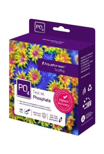 Aquaforest - Po4 Phosphate Test Aquaforest - Po4 Phosphate Test