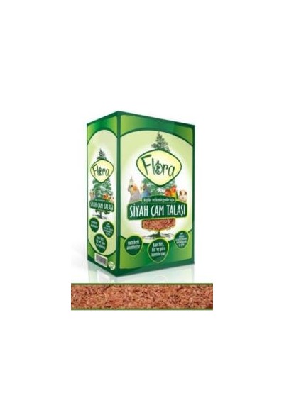 Flora Siyah Çam Talaşı 50Gr.