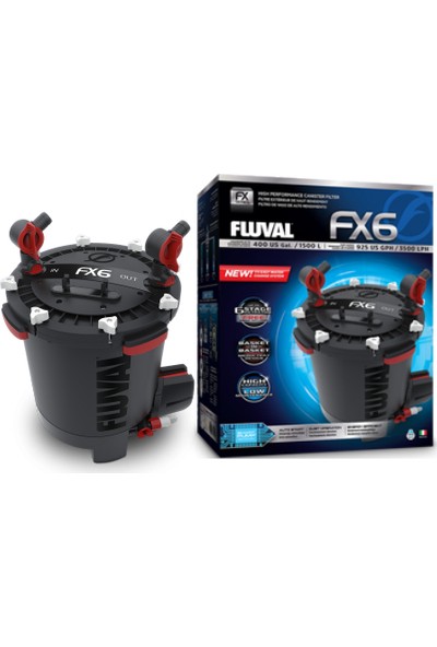 Fluval Fx6 Dış Filtre 3500Lt/Saat (Yarım Dolu)
